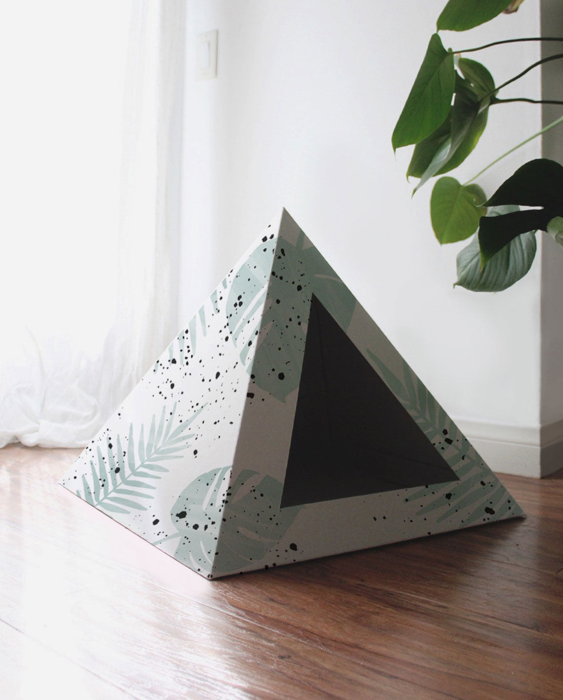 Oasis Cardboard Cat Pyramid | Kitty Kardboard – KittyKardboard